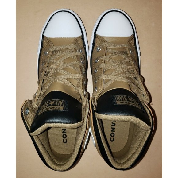 Converse | Shoes | Converse Chuck Taylor All Star Brown Leather ...